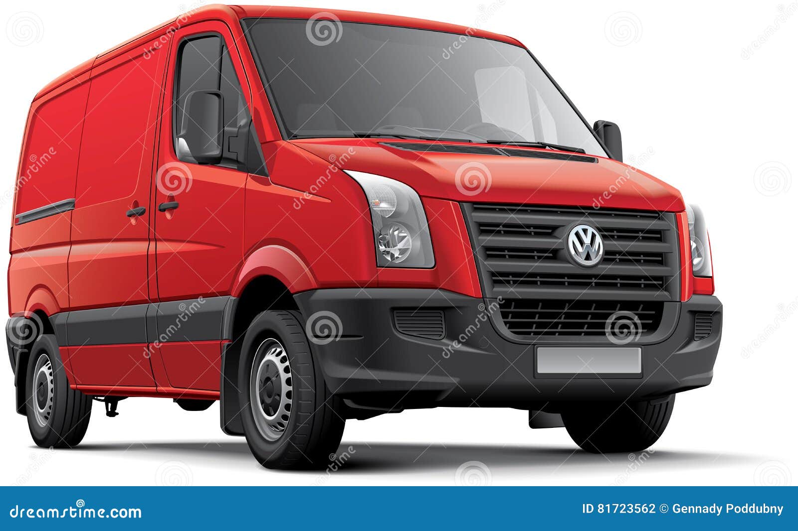 Volkswagen Crafter redaktionelles stockfotografie. Illustration von ...