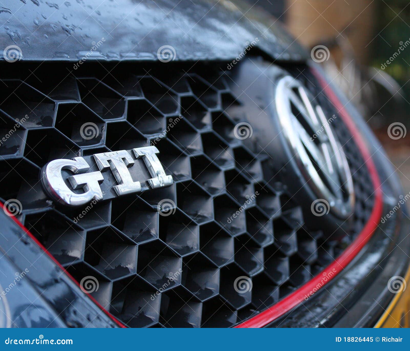 Volkswagen GTI Logo Editorial Image - Image: 18826445