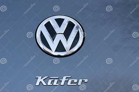 Volkswagen Logo Kaefer foto editorial. Imagem de fabricante - 125638406