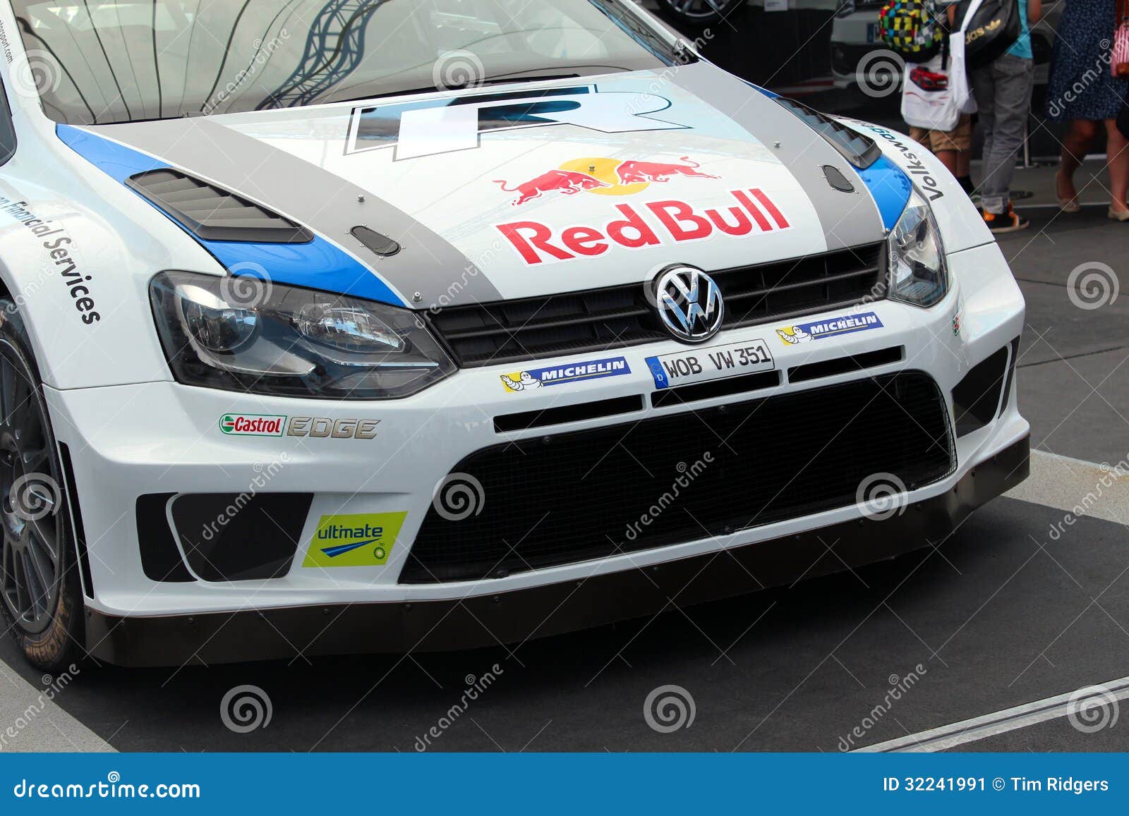 Volkswagen Polo Rally Car foto editorial. Imagen de motor - 32241991