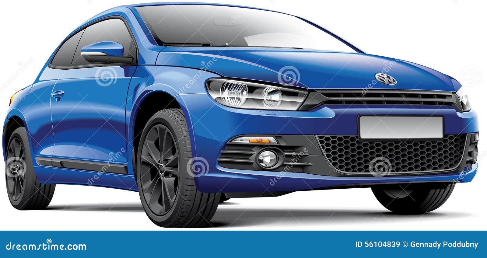 Volkswagen Scirocco redaktionelles stockbild. Illustration von eleganz ...