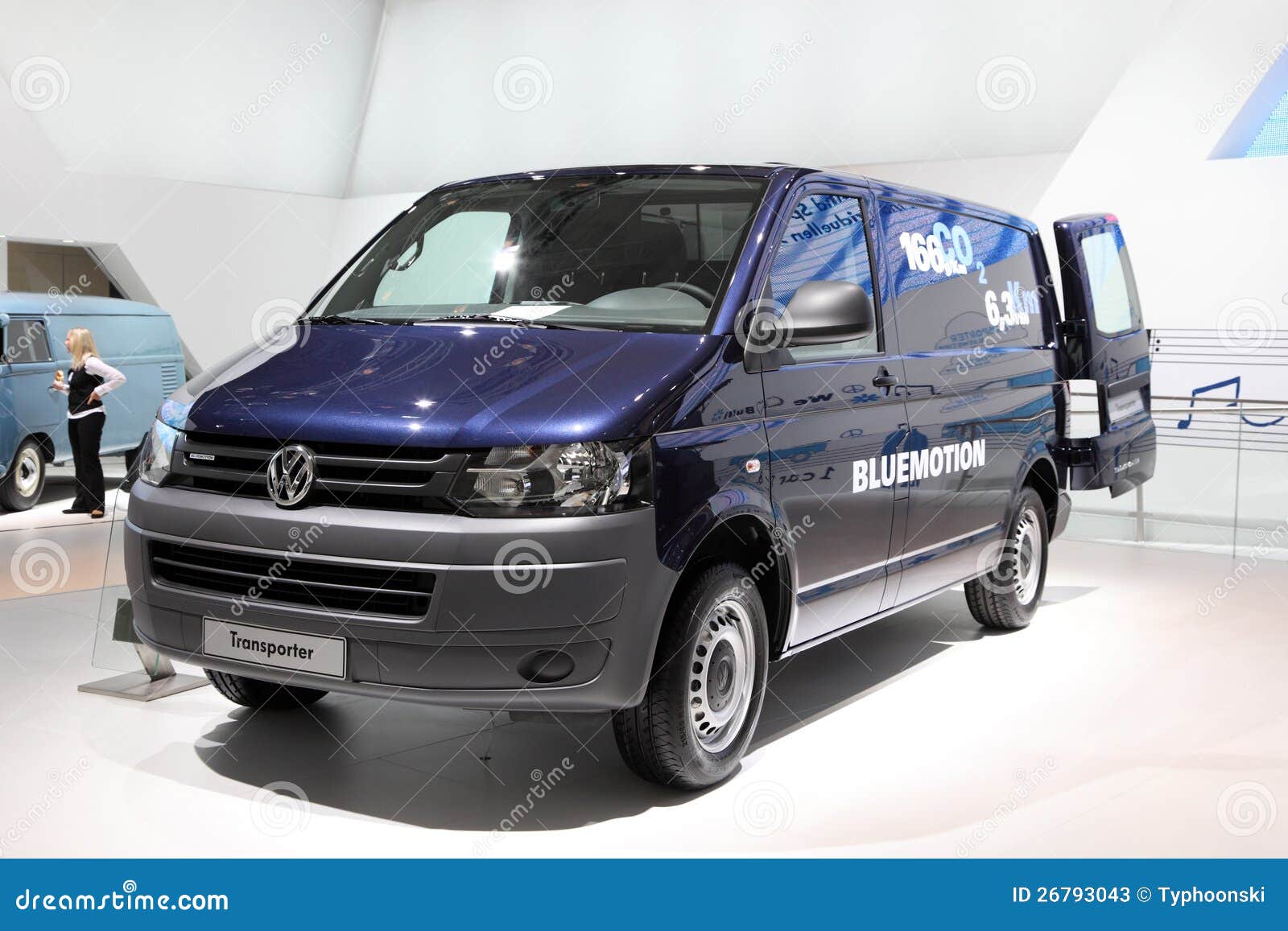 Volkswagen Transporter Van editorial stock photo. Image of exhibition ...