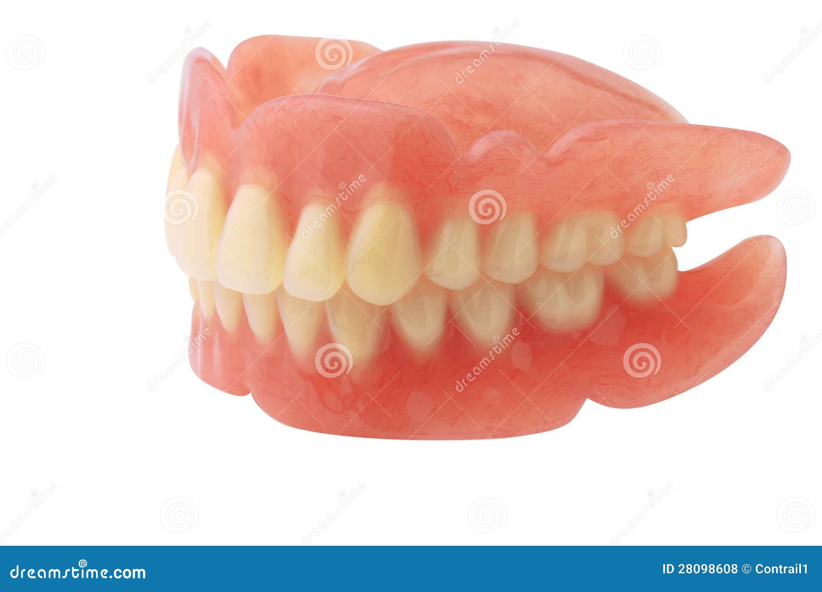 Volledig Gebit stock foto. Image of achtergrond, plastiek - 28098608