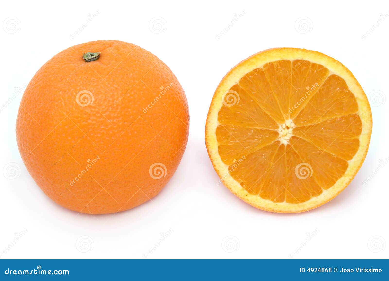 Volledige En Halve Sinaasappel Stock Foto - Image of organisch, pittig ...