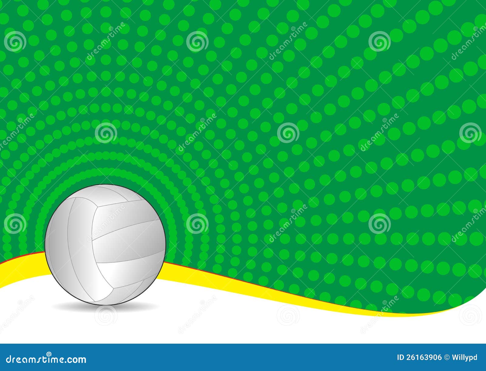 Volley,background Vector Illustration | CartoonDealer.com #26163906