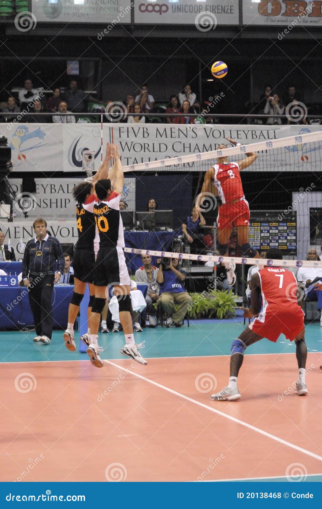 Volley game editorial stock photo. Image of double, europe - 20138468