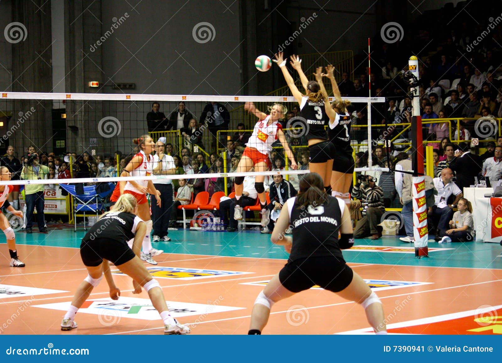 Volley - Volleyball All Star Game 2008 Editorial Photo - Image of ...