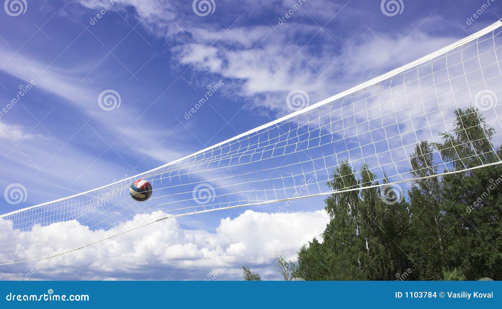 Volleyball stock photo. Image of summer, success, goal - 1103784