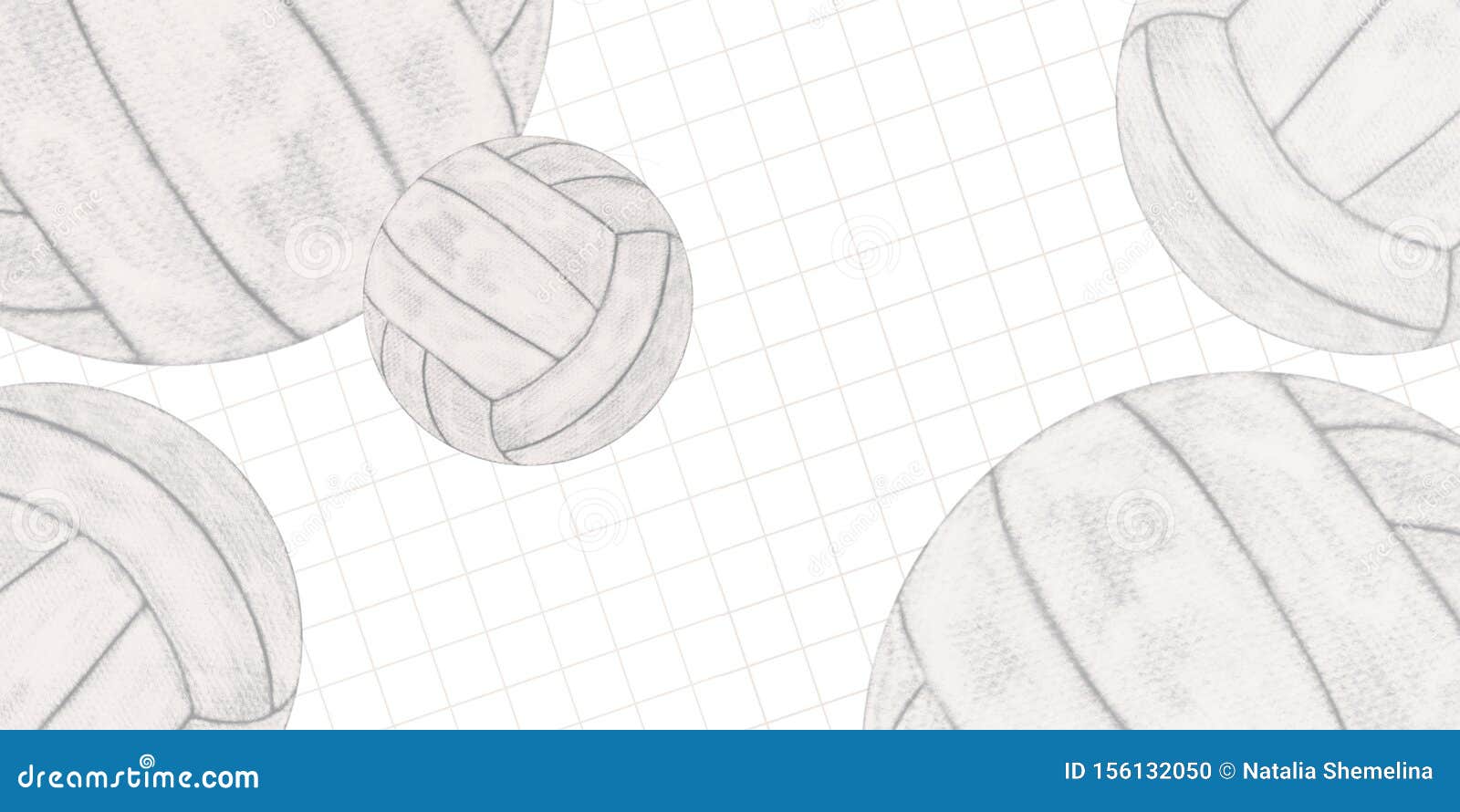 A Volleyball Ball, Design Templates, Abstract Illustration Stock ...