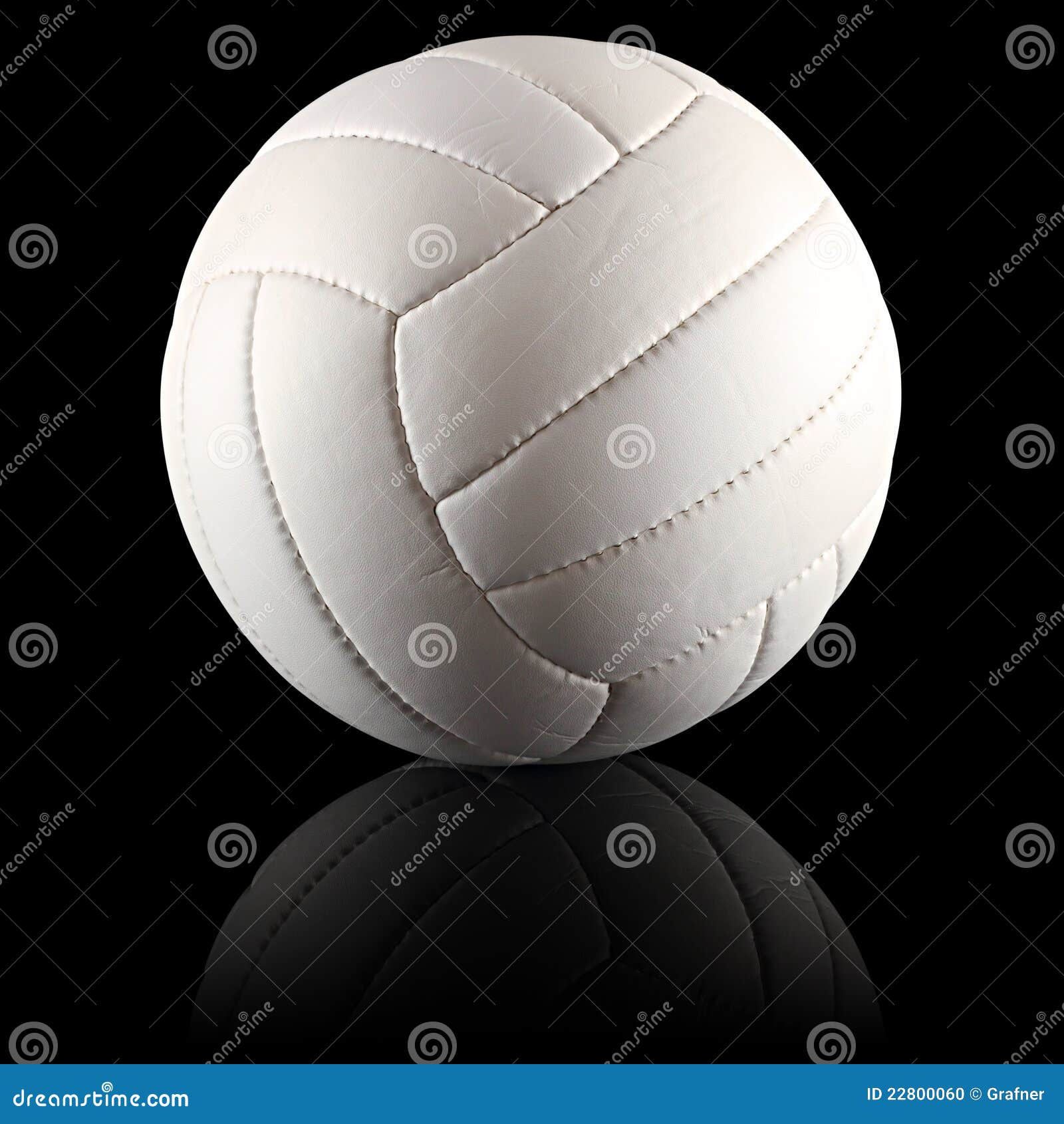 Volleyball black stock photo. Image of leisure, reflection - 22800060