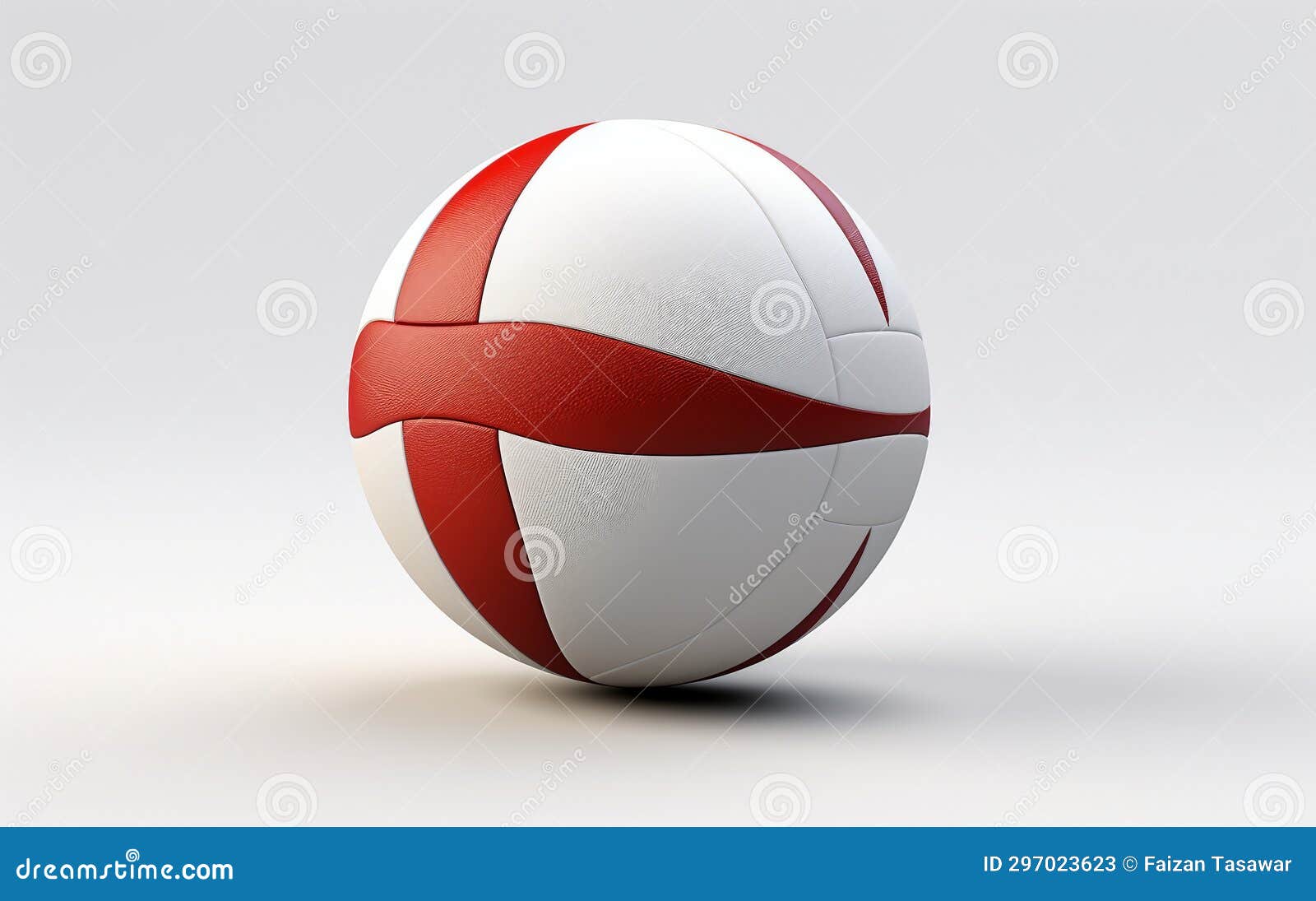 Clear 3d Volleyball Field. Vector Illustration | CartoonDealer.com ...