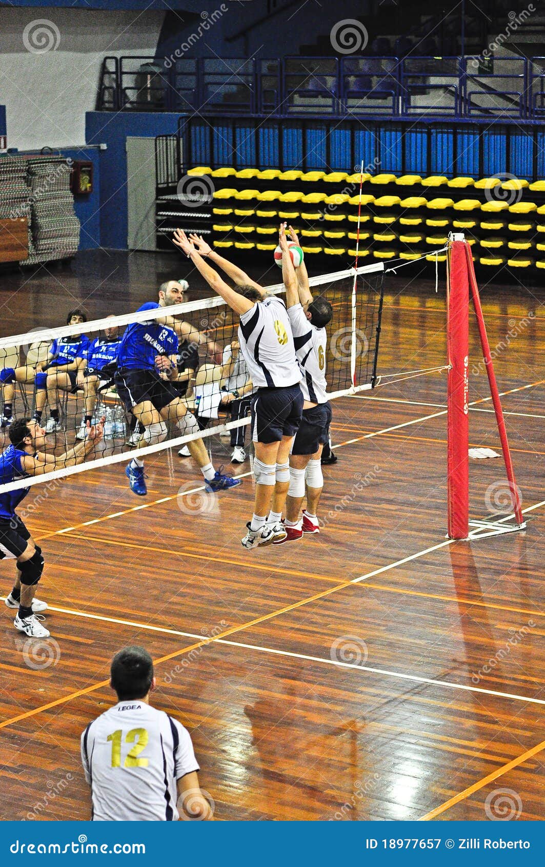 Volleyball Match Editorial Photography - Image: 18977657