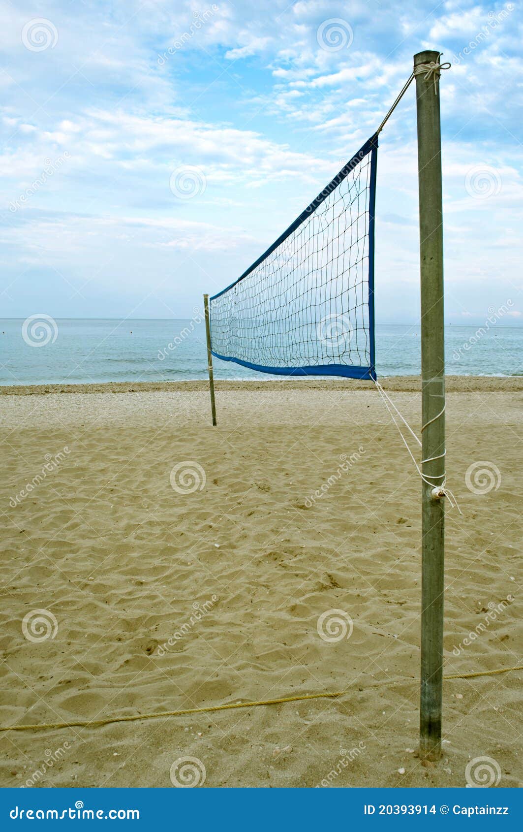 Volleyball net stock photo. Image of empty, long, alone - 20393914