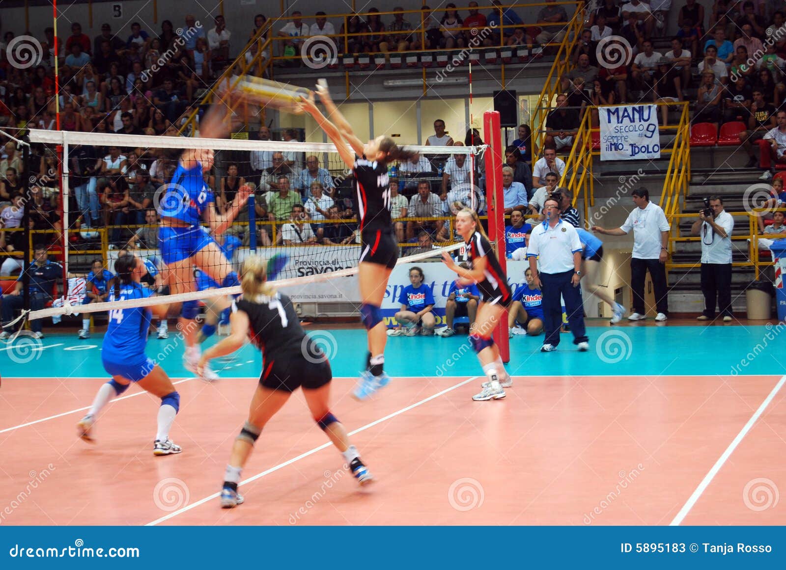 Volleyball: Preolympic Test Match Editorial Stock Photo - Image of ...