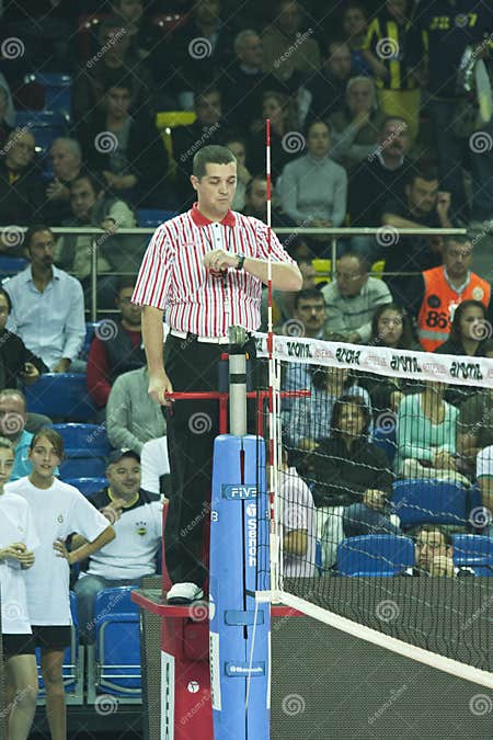 Volleyball Referee editorial photography. Image of sports - 17113317