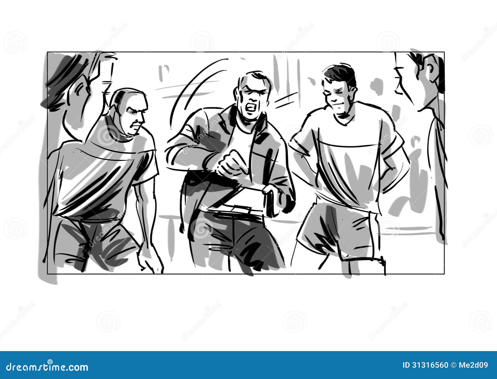 Volleyball time-out stock illustration. Illustration of coach - 31316560