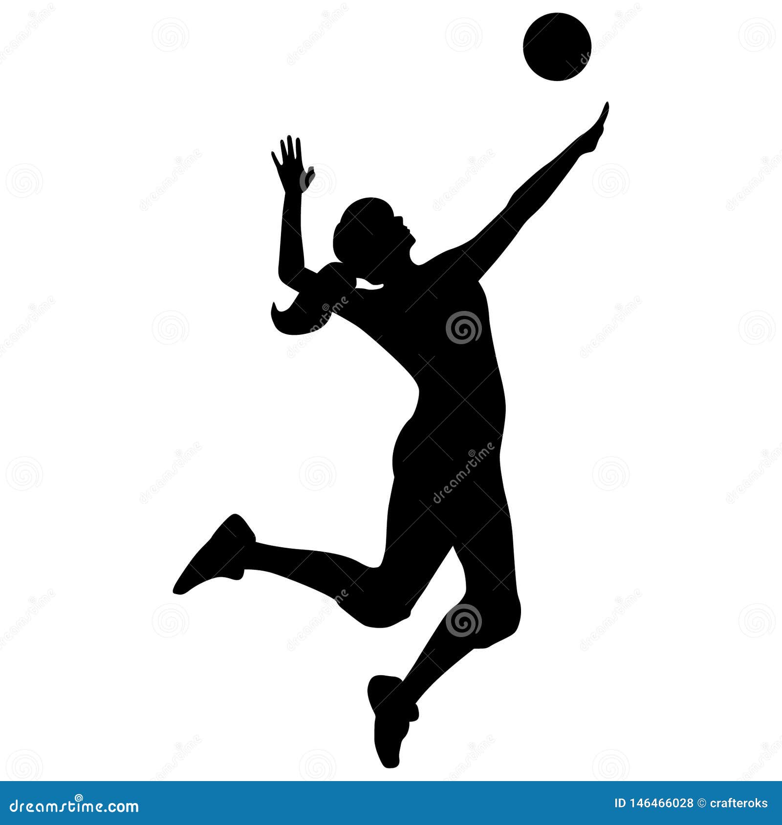 Volleyball Vector Isolated In White Background. Volley Ball Vector ...