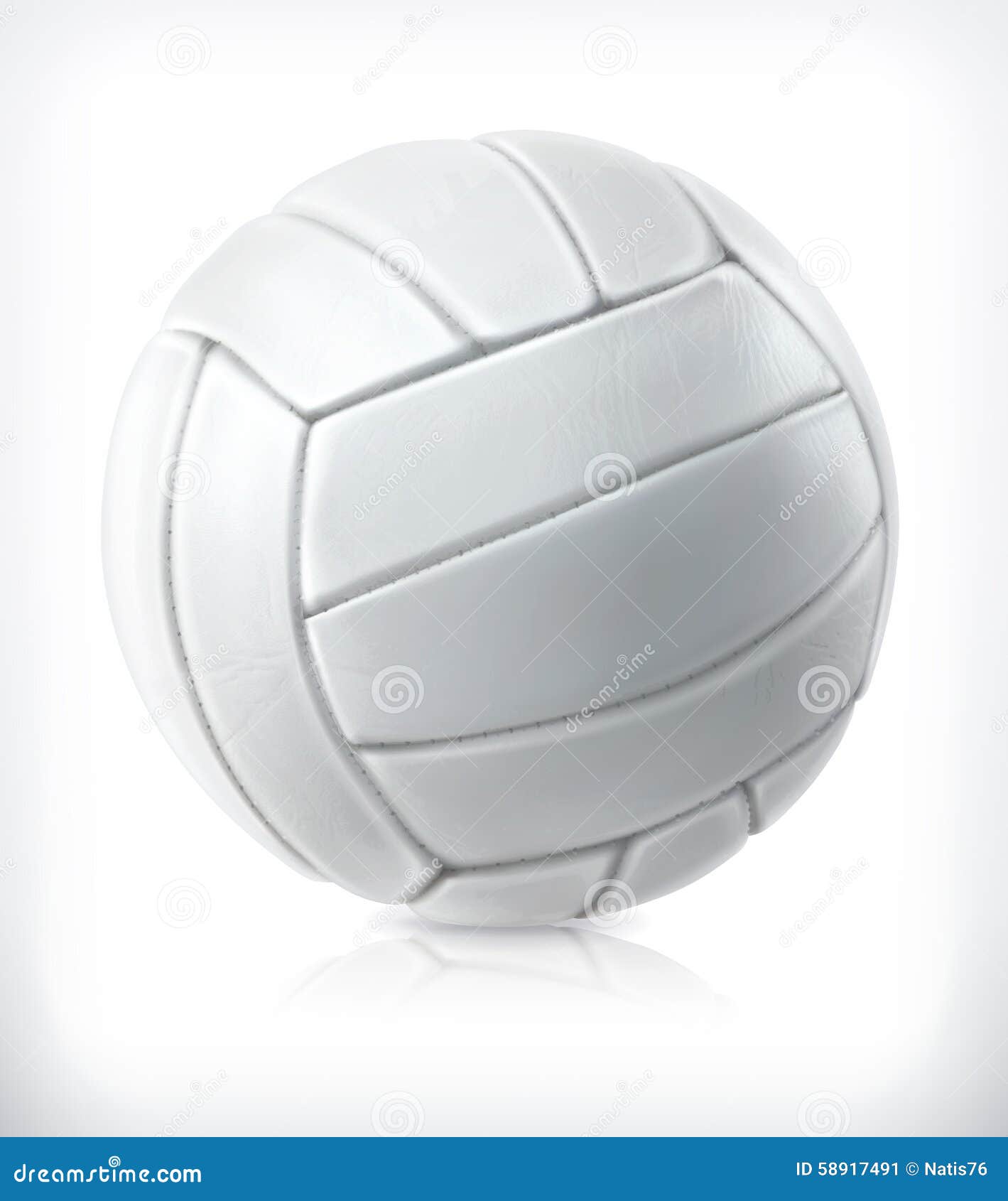 Volleyball Vector Isolated In White Background. Volley Ball Vector ...
