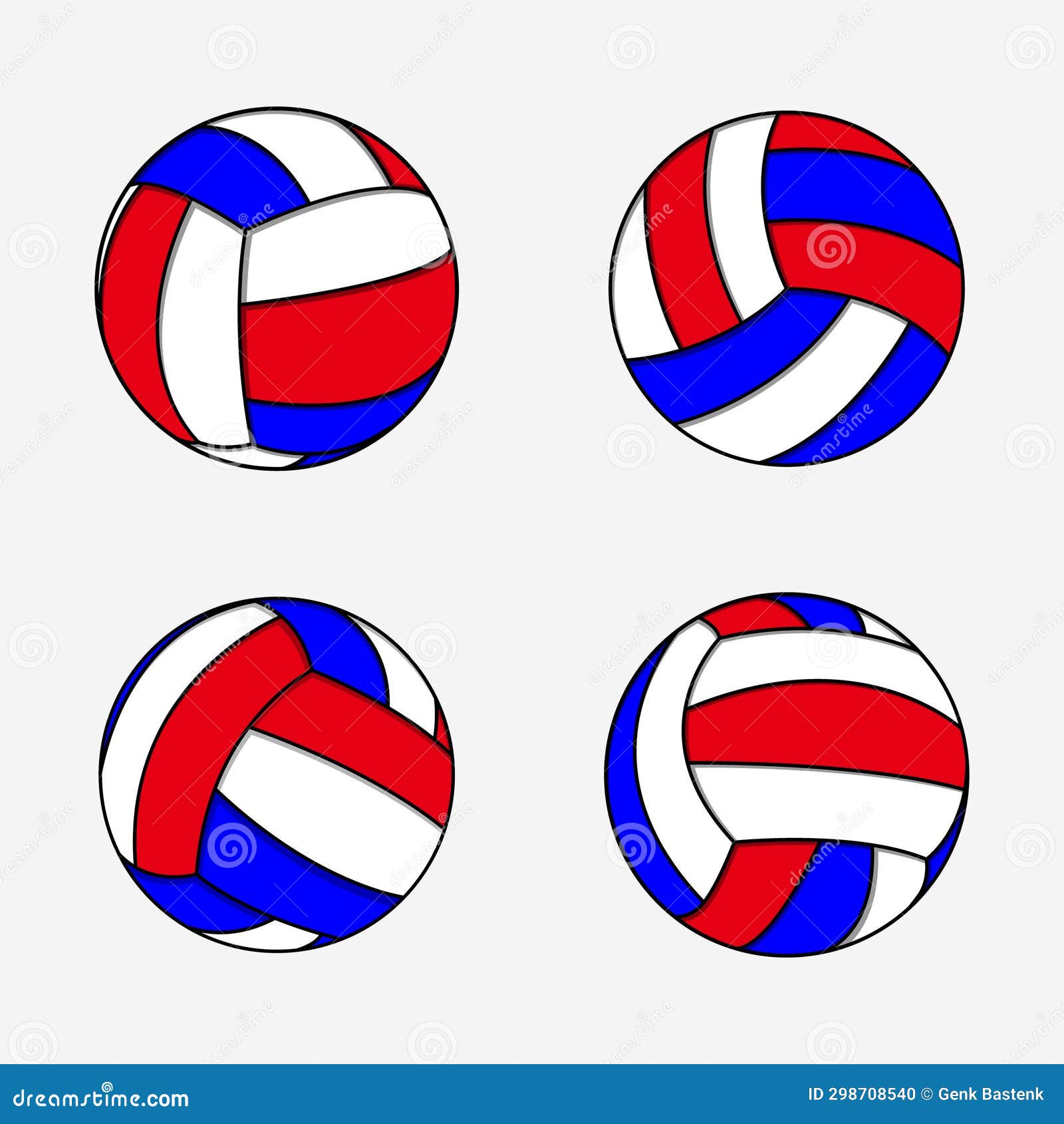 Volley Ball Vector Image and Illustration Stock Illustration ...