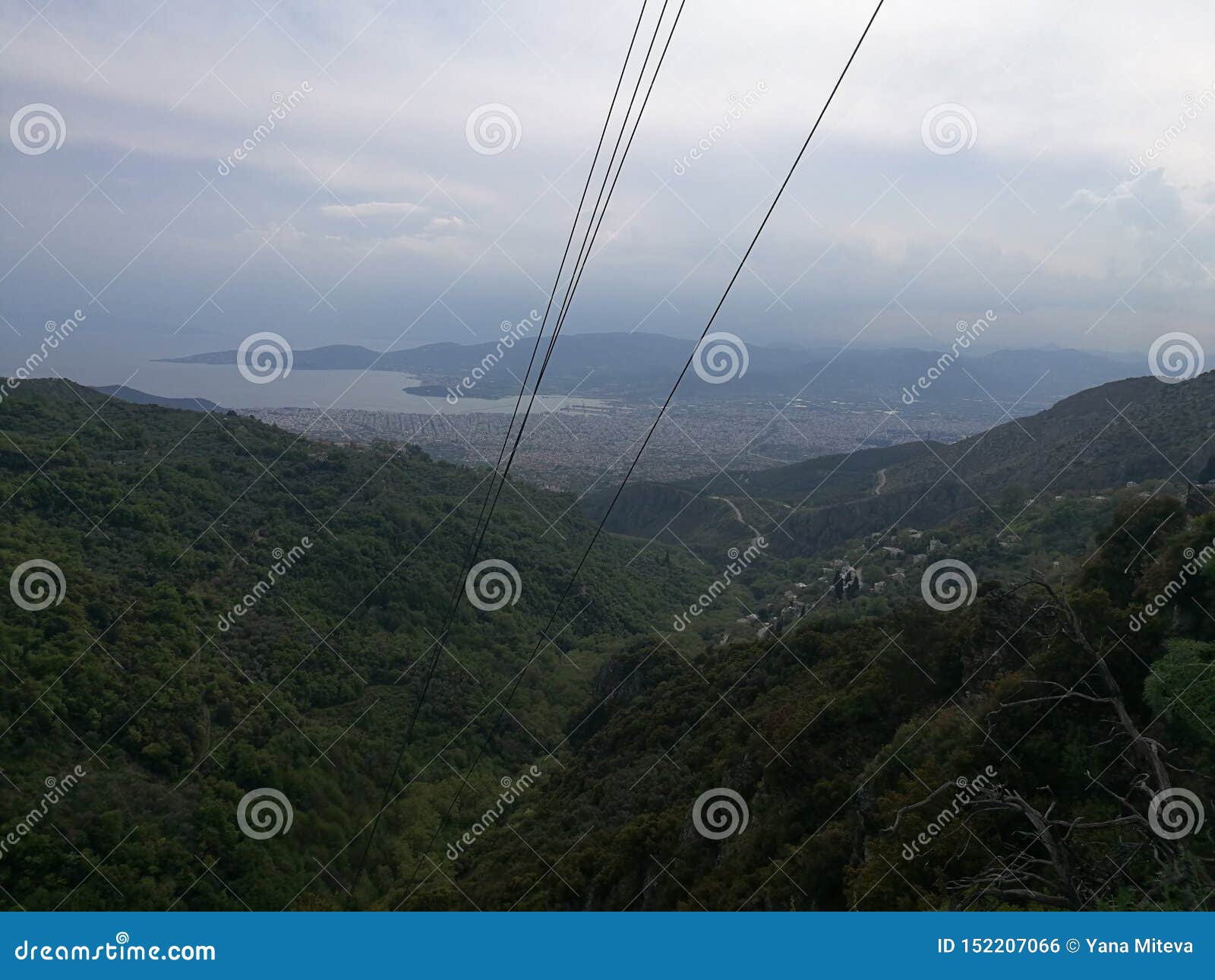 Volos sights stock photo. Image of sights, city, mountains - 152207066