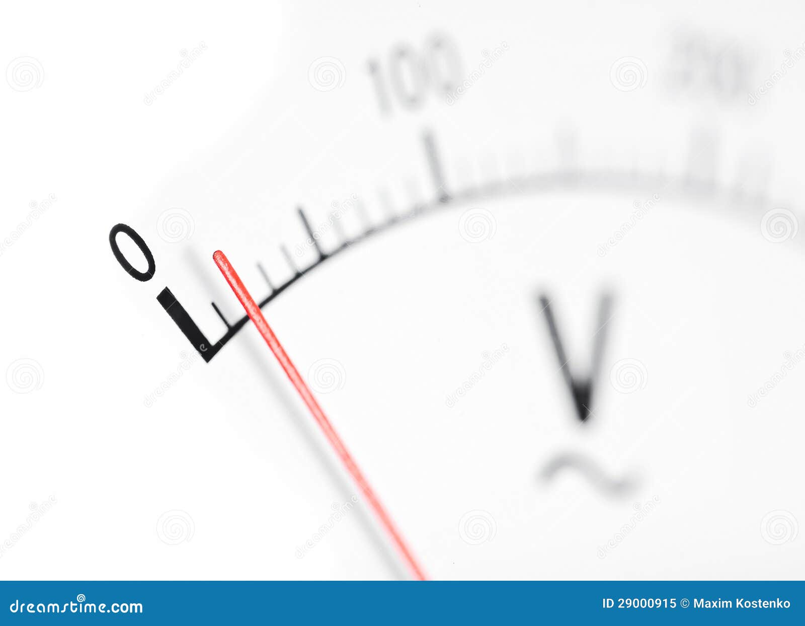 Volt meter, macro stock image. Image of electrical, equipment - 29000915