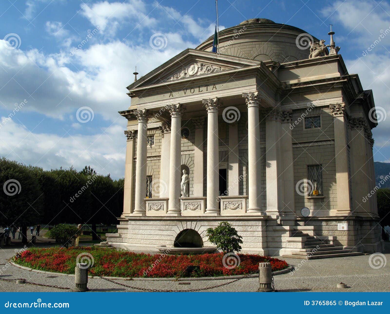 Volta Temple, Como, Italy Stock Image | CartoonDealer.com #3765865