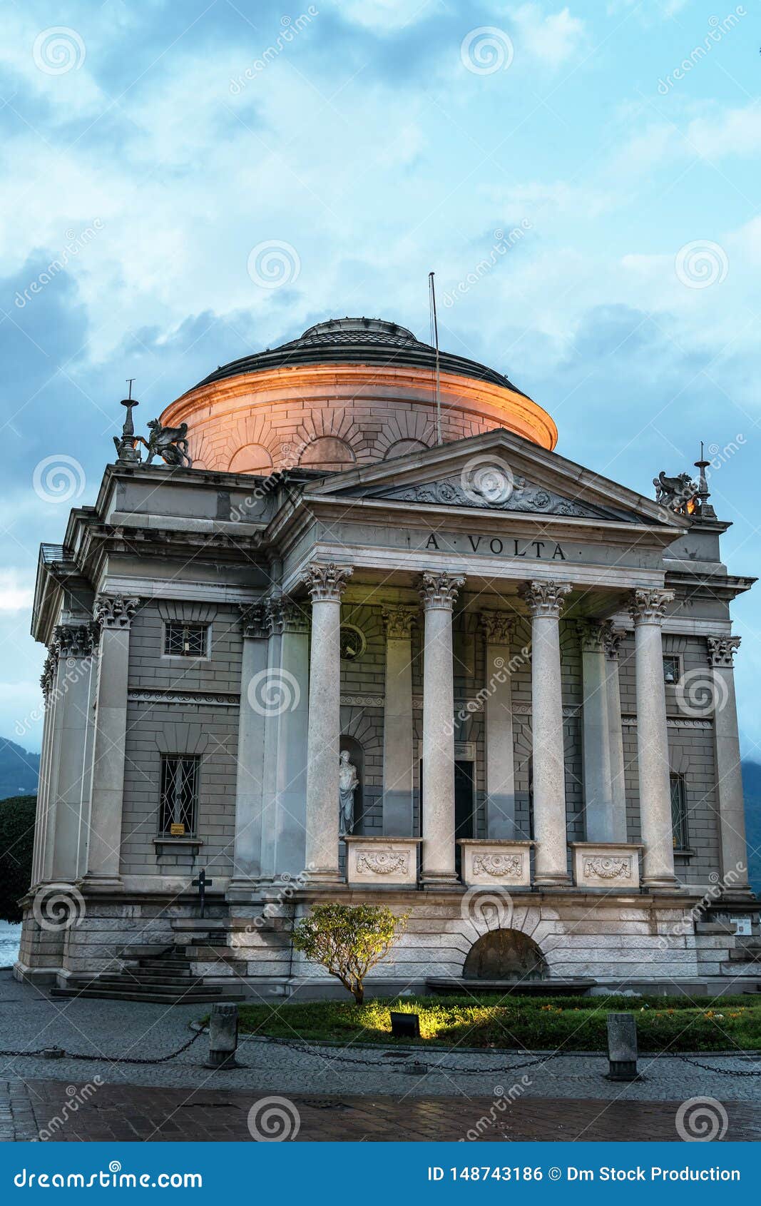 Volta Temple, Como, Italy Stock Image | CartoonDealer.com #3765865