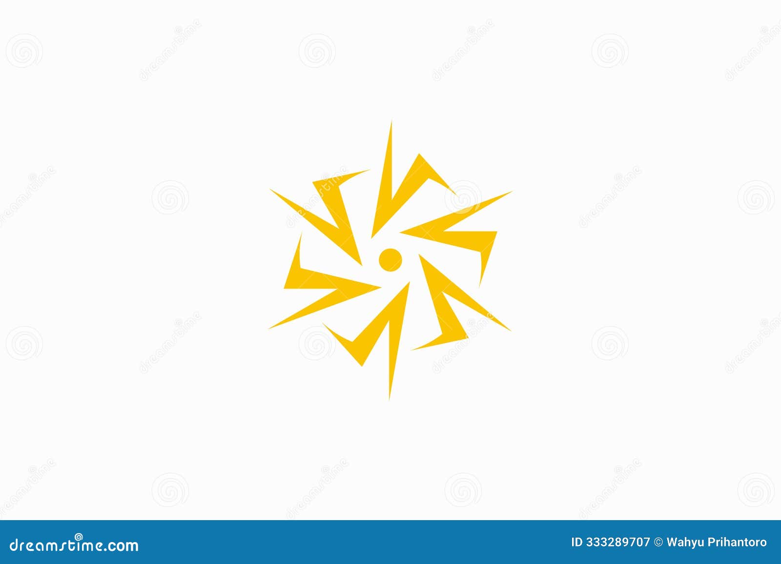 Voltage Logo Letter V Rotate Shape for Business Electrical Industry ...