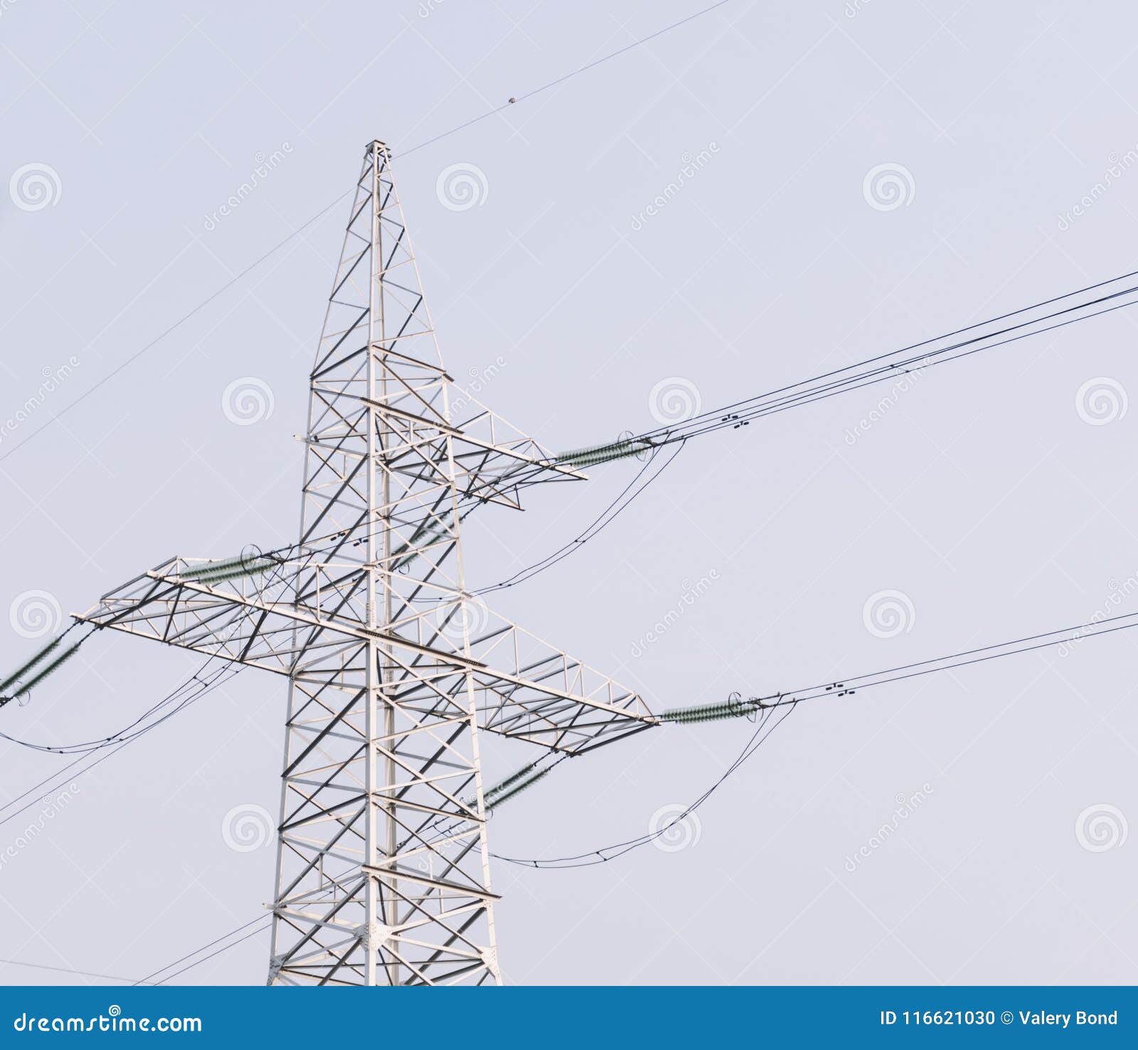 Voltage Electric Line stock photo. Image of electrical - 116621030