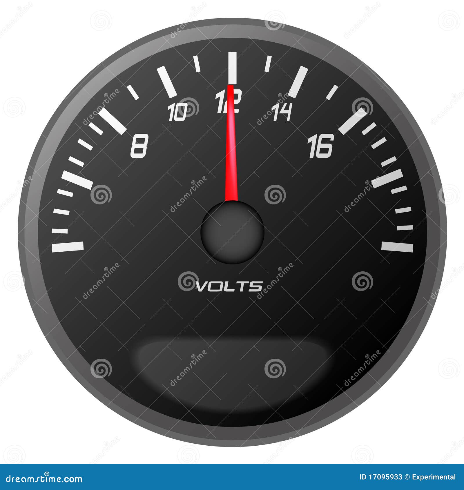 Voltage meter stock vector. Illustration of maximum, internet - 17095933