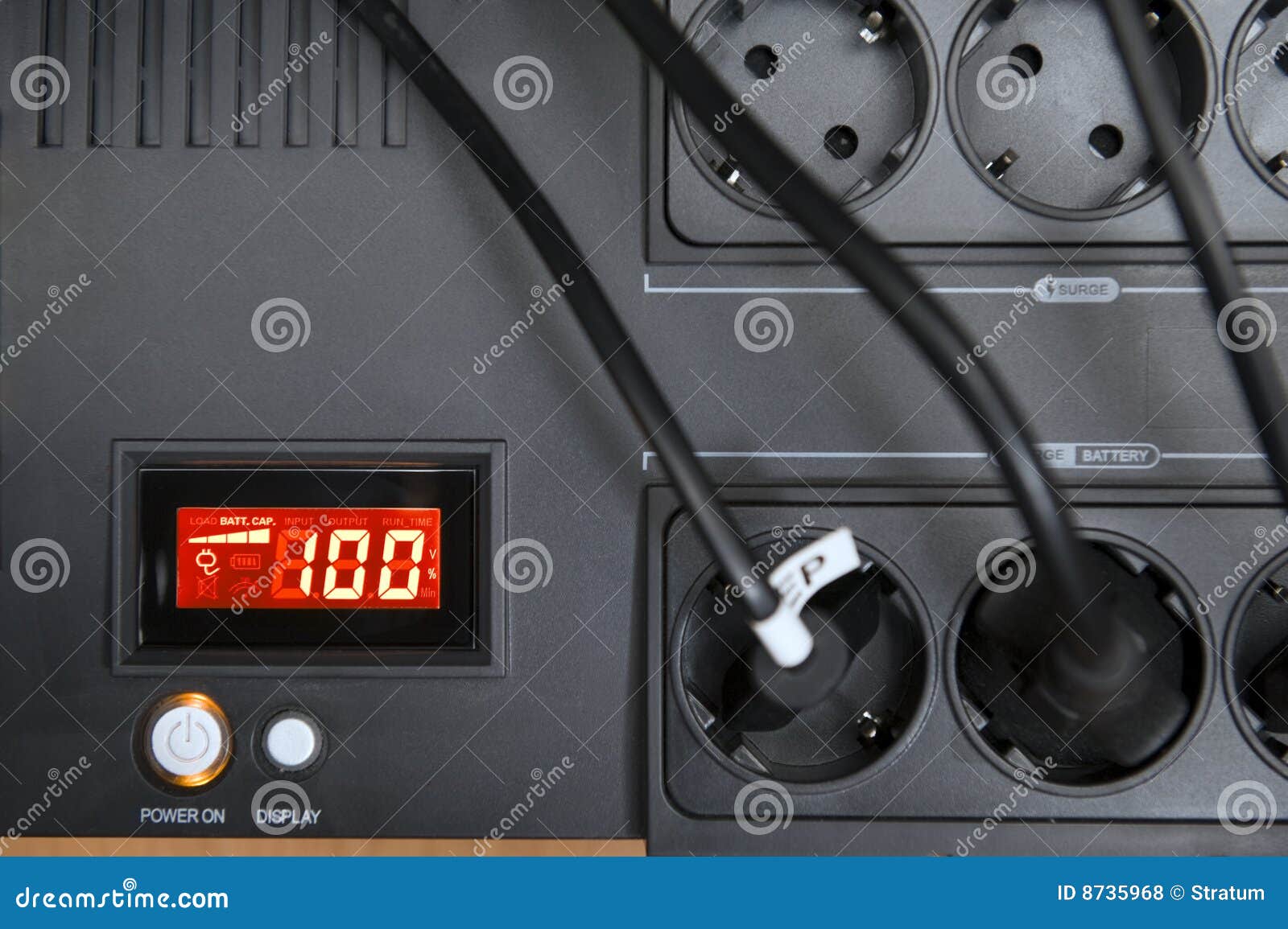 Voltage stabilizer stock photo. Image of protector, energy - 8735968