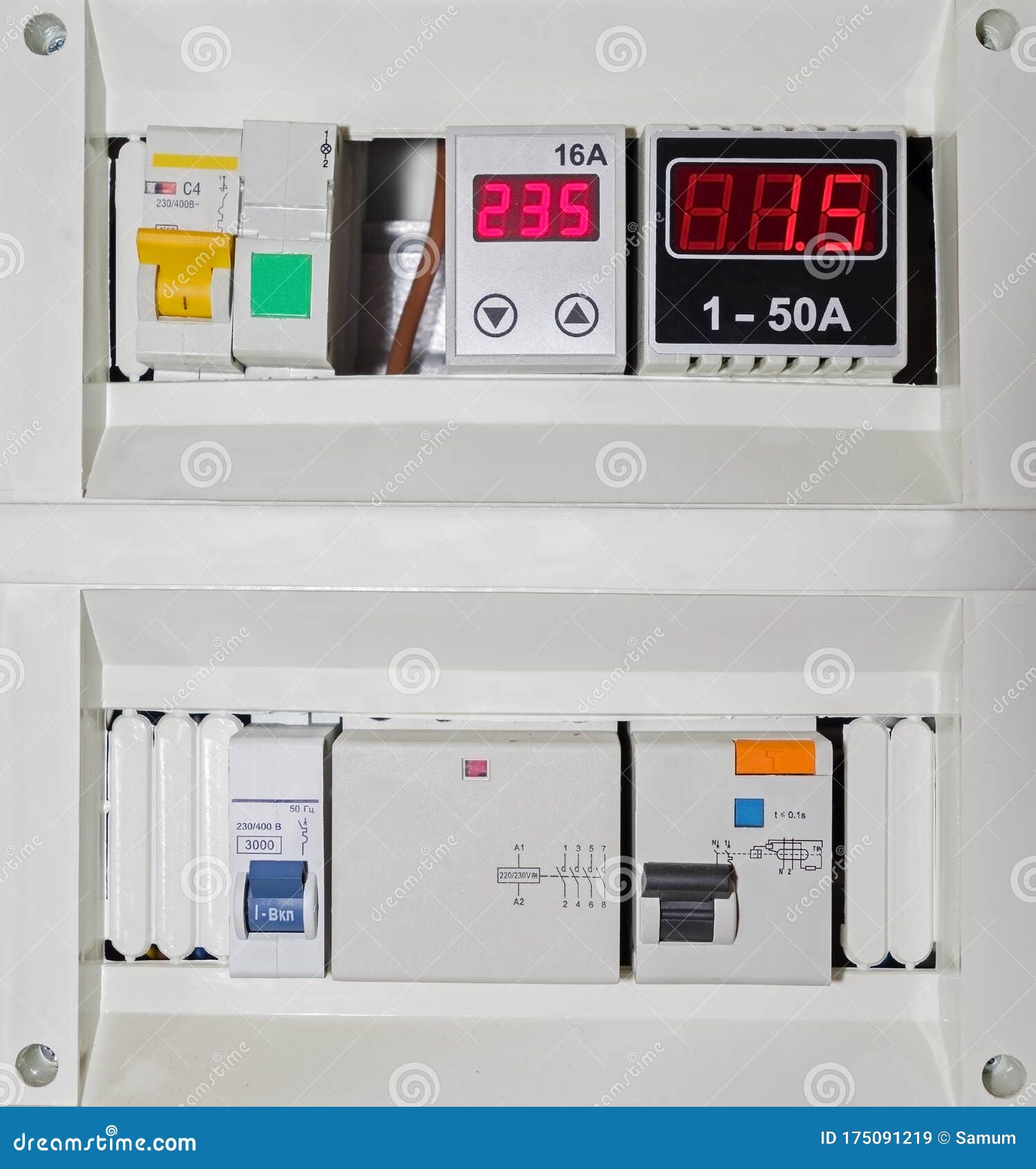 Low voltage box stock image. Image of system, control - 175091219