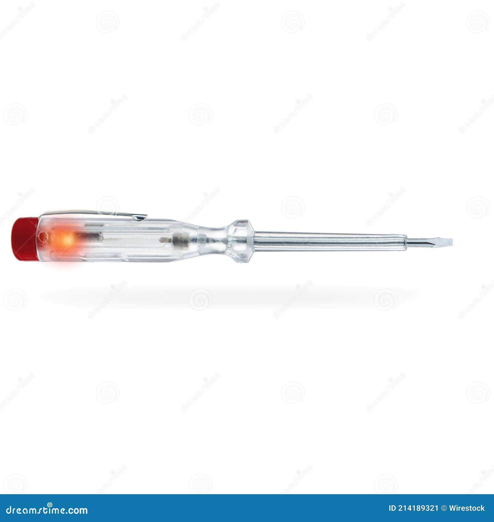 Measuring Power Screwdriver - Electrical Tester. LIGHT Stock Image ...
