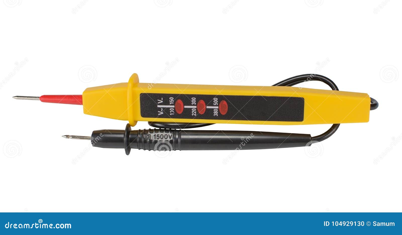 The Voltage tester stock photo. Image of supply, measuring - 104929130