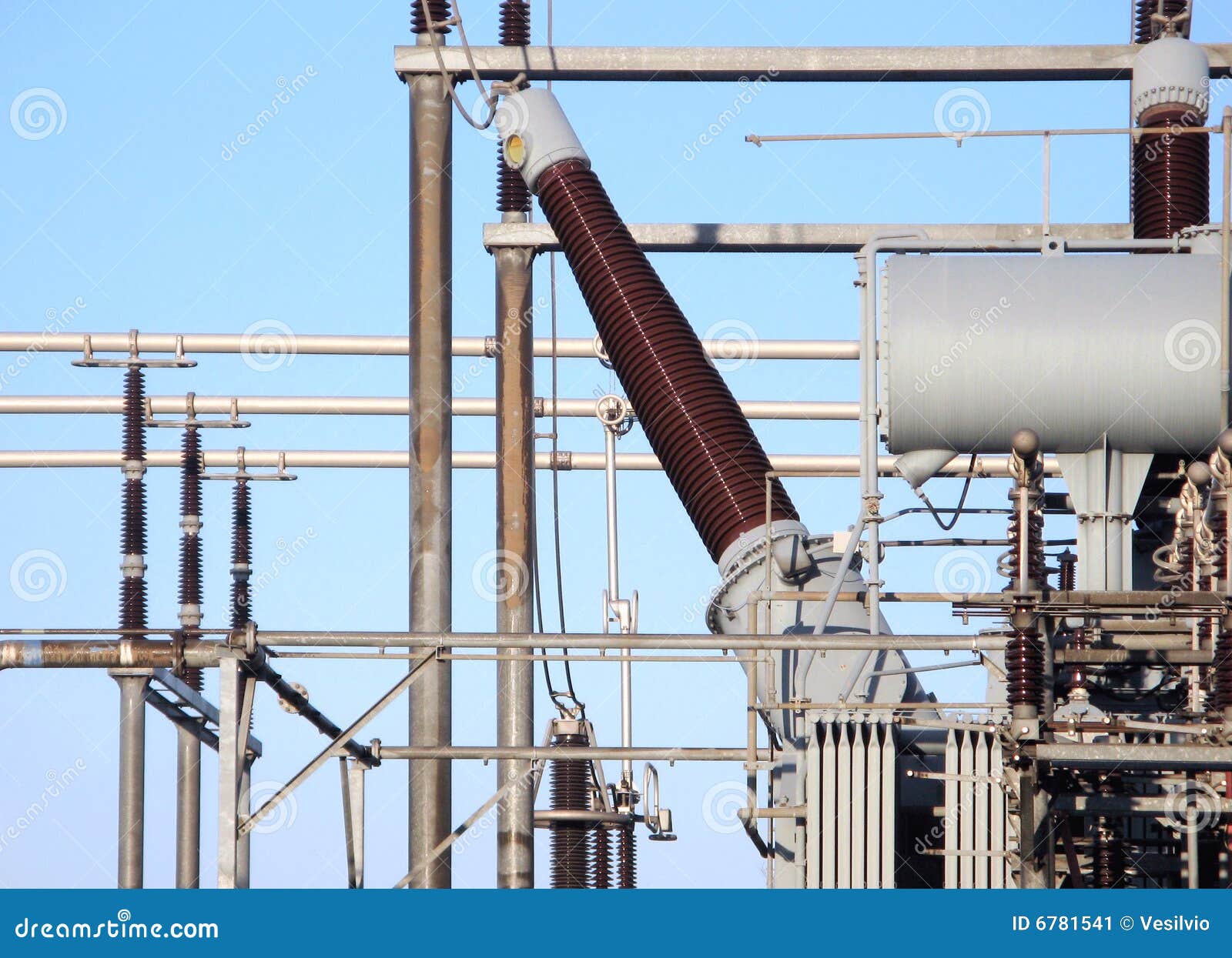 Voltage transformer stock image. Image of power, electric - 6781541