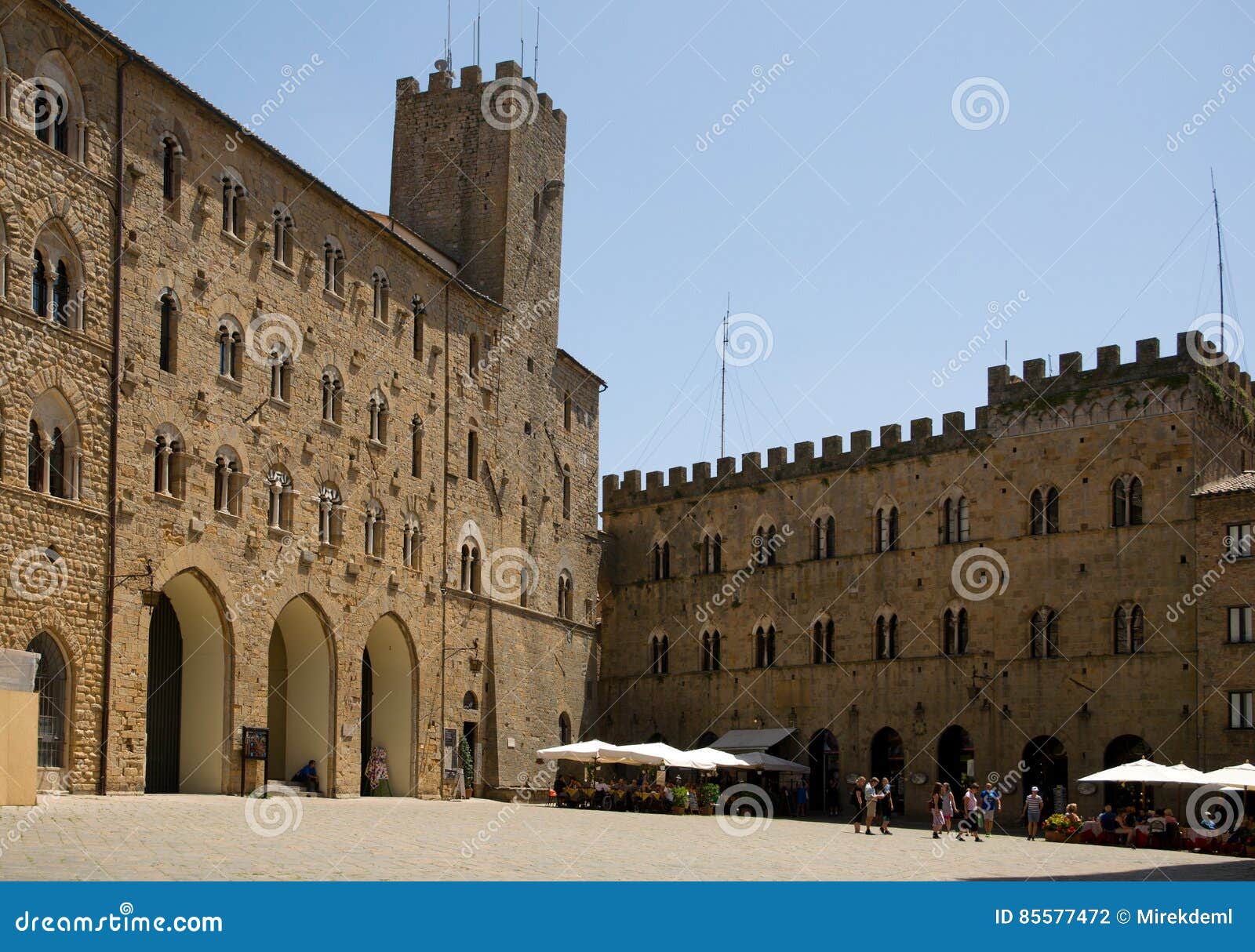 Voltera, Tuscany, Italy editorial photography. Image of centre - 85577472