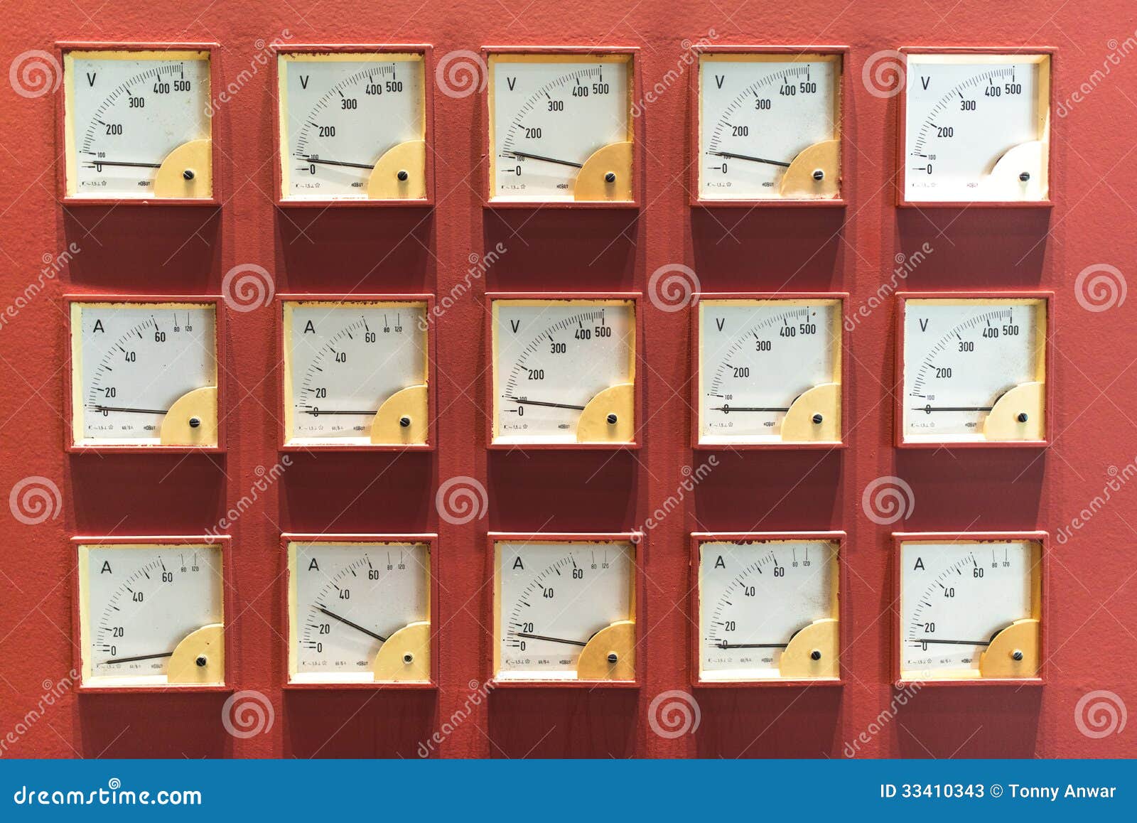 Voltio y amperio imagen de archivo. Imagen de amperio - 33410343