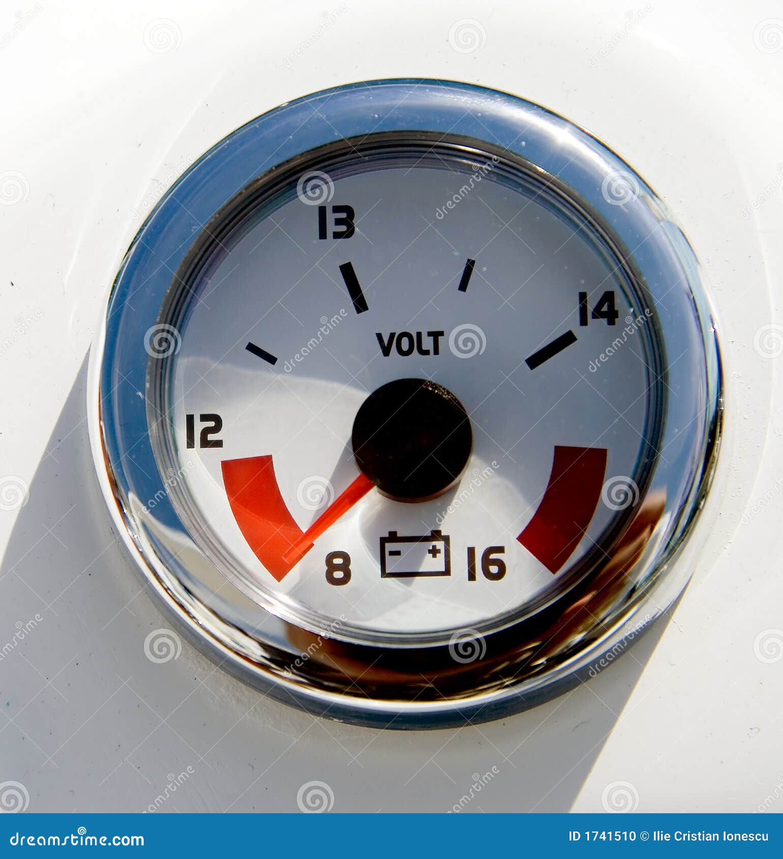 Voltmeter stock photo. Image of voltmeter, volt, instrument - 1741510