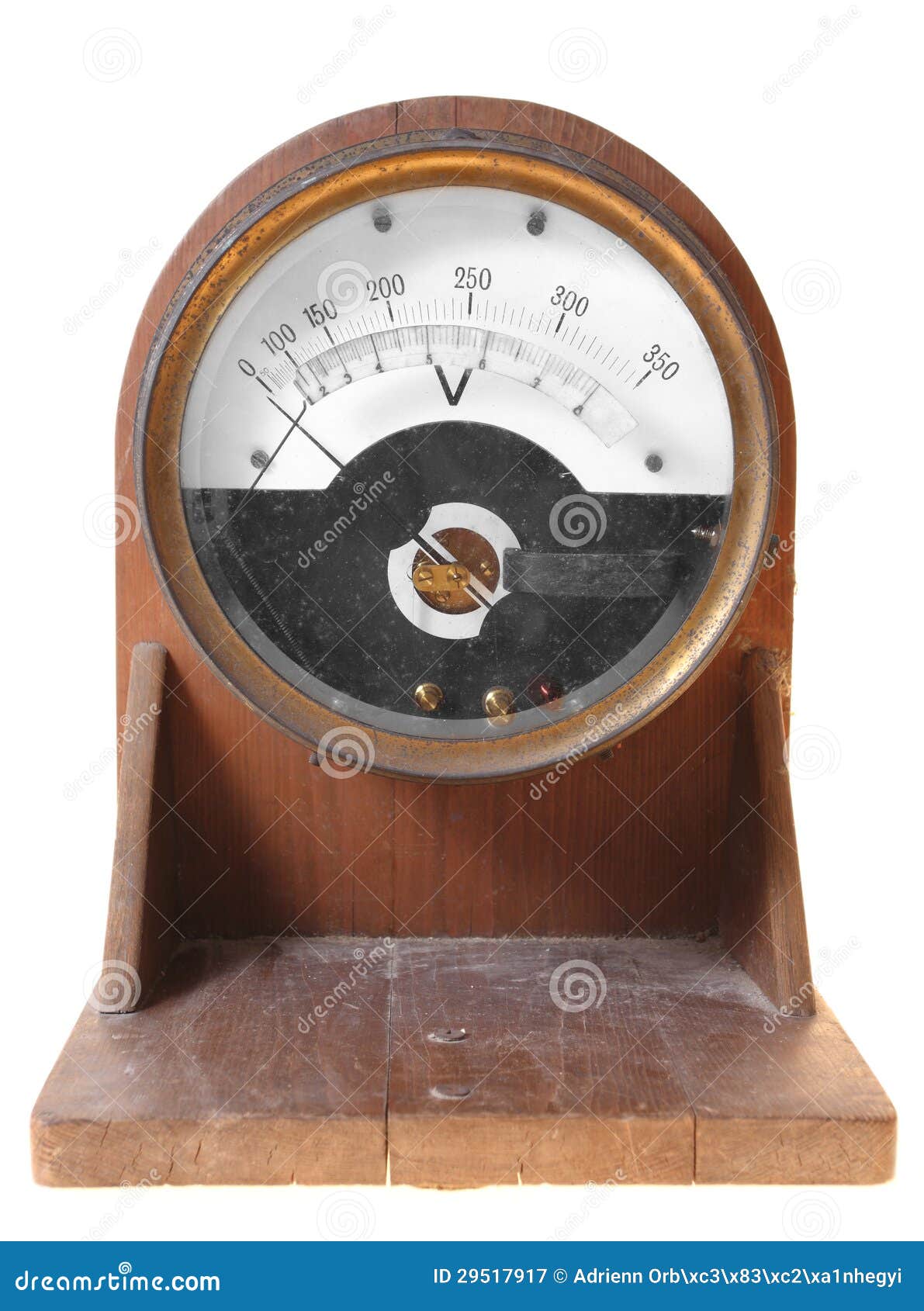 Voltmeter stock image. Image of background, brown, measurement - 29517917