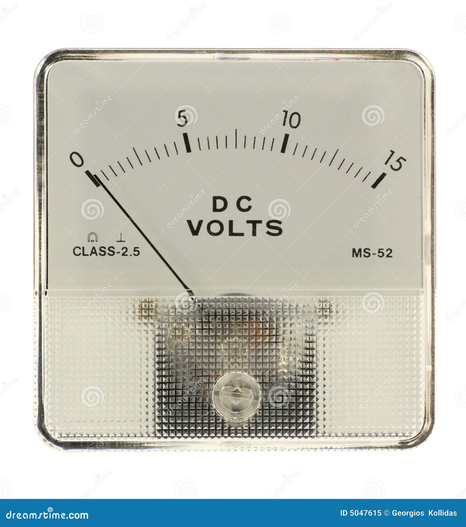 Voltmeter stock image. Image of white, device, measurement - 5047615