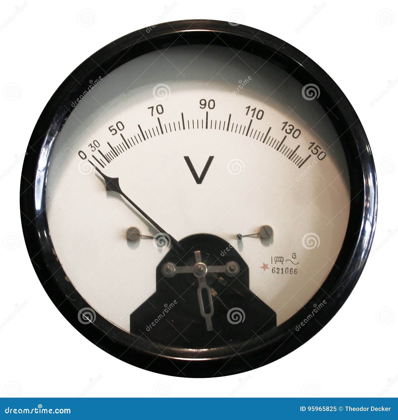 Voltmeter fotografering för bildbyråer. Bild av generator - 95965825