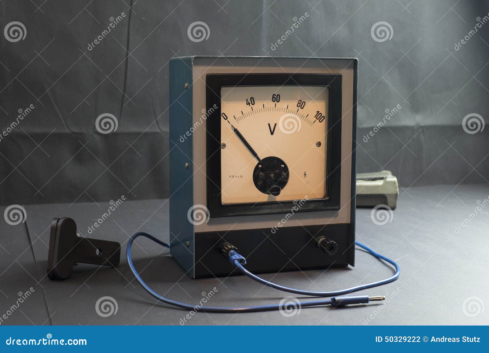 Voltmeter stock photo. Image of electronics, field, magnetic - 50329222