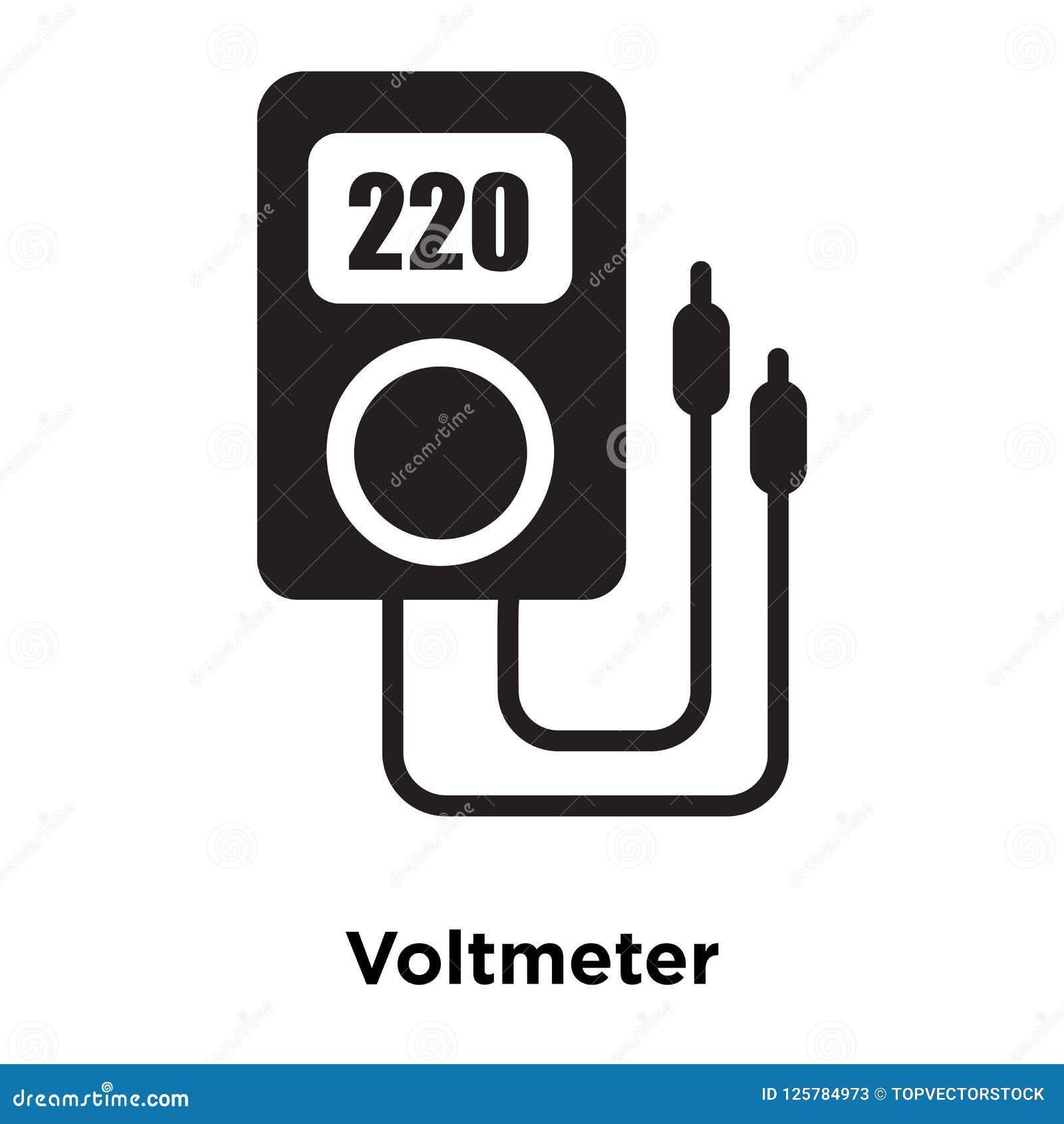Voltmeter Symbol