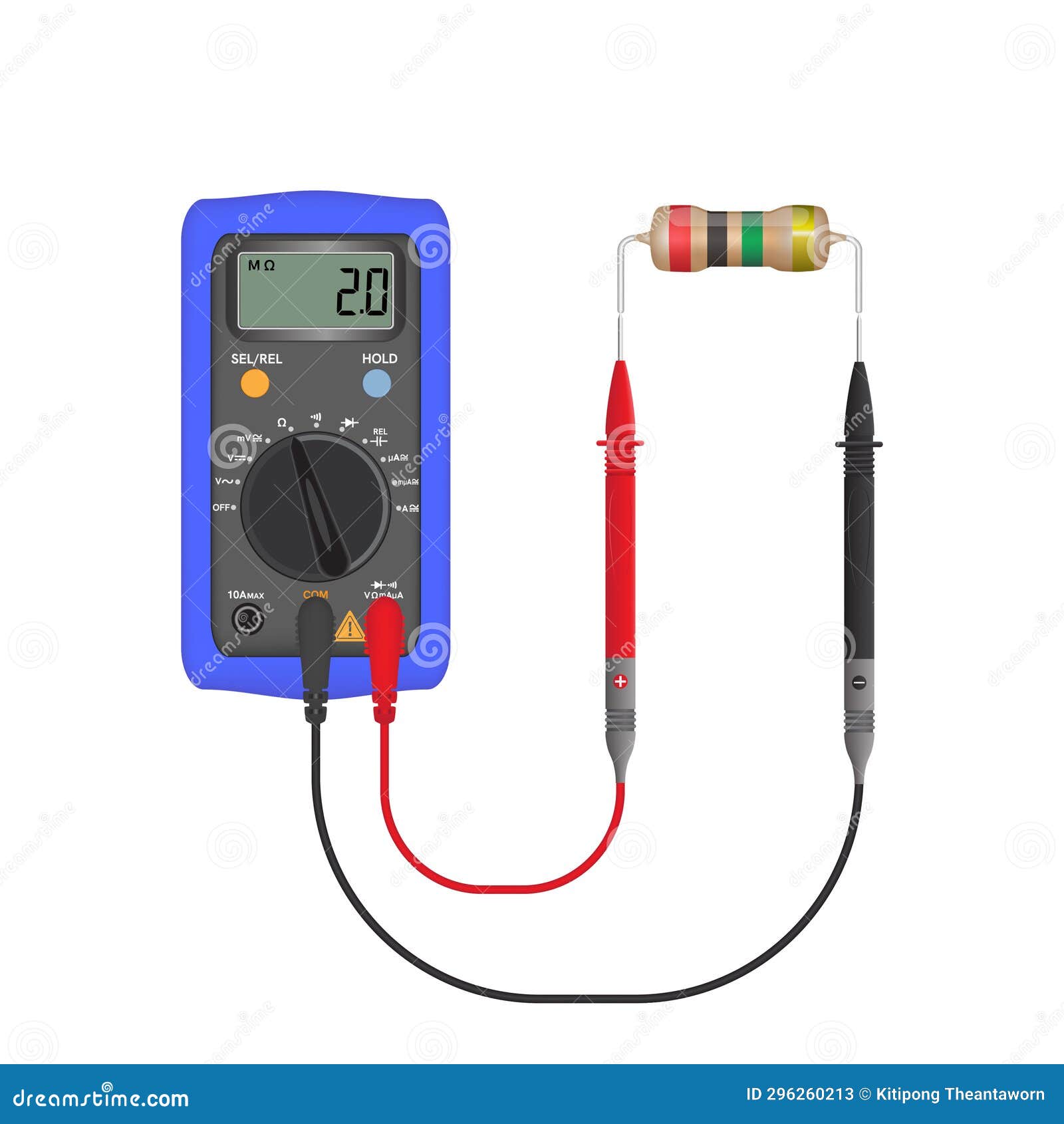 Multimeter Electrical or Electronics in Purple Silicone Shell, with ...