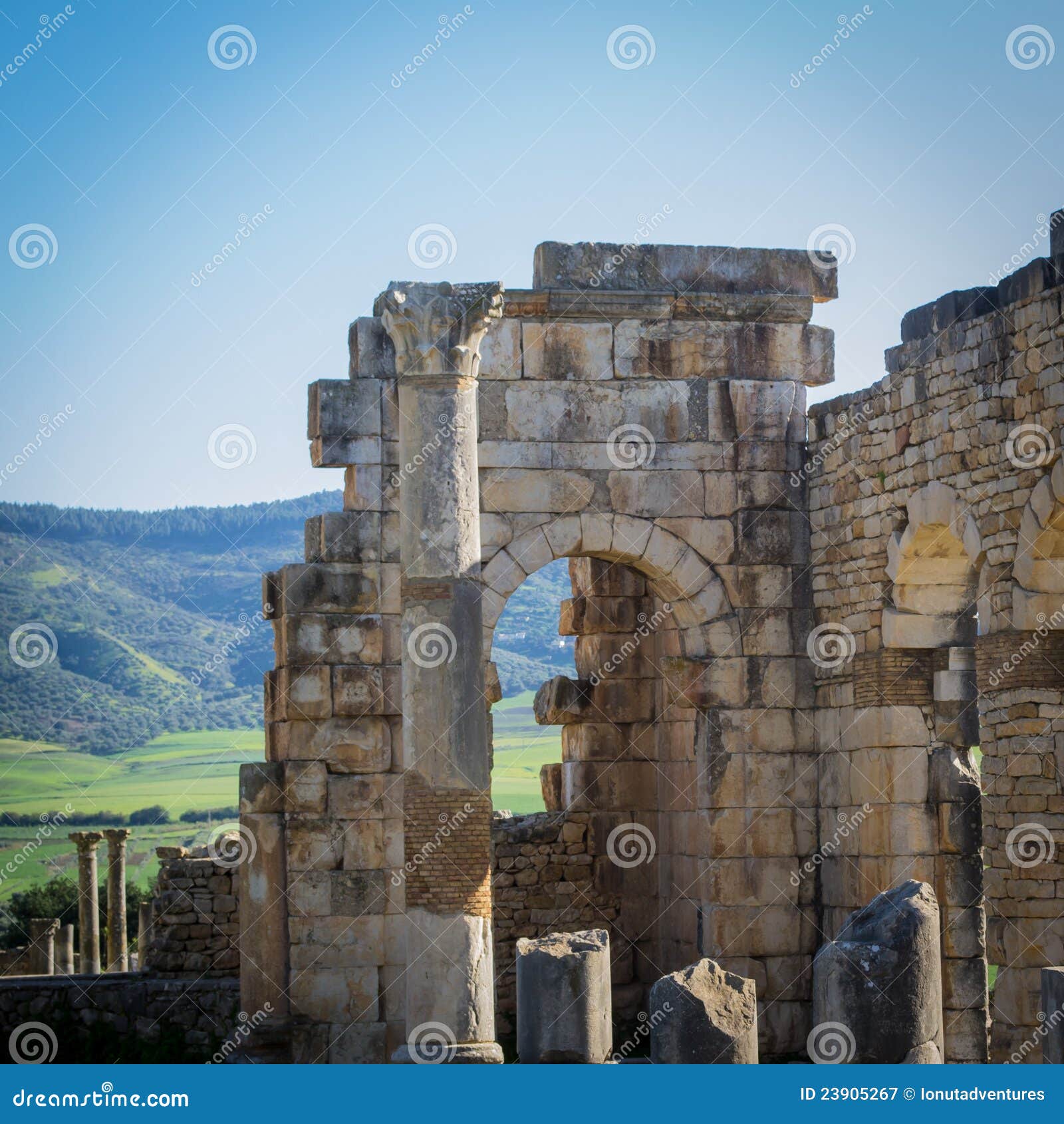 Walili Morocco Monument Stock Photos - Free & Royalty-Free Stock Photos ...