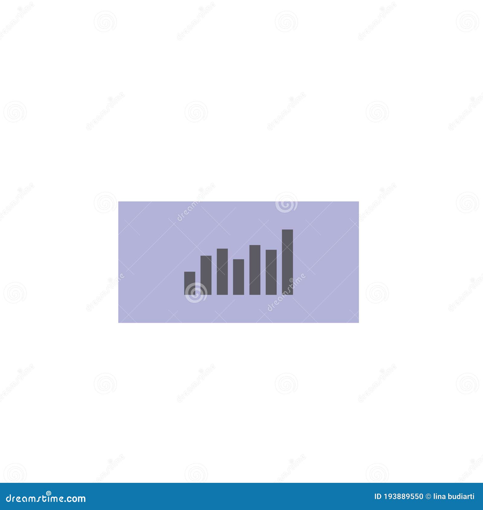 Volume bar icon stock vector. Illustration of music - 193889550