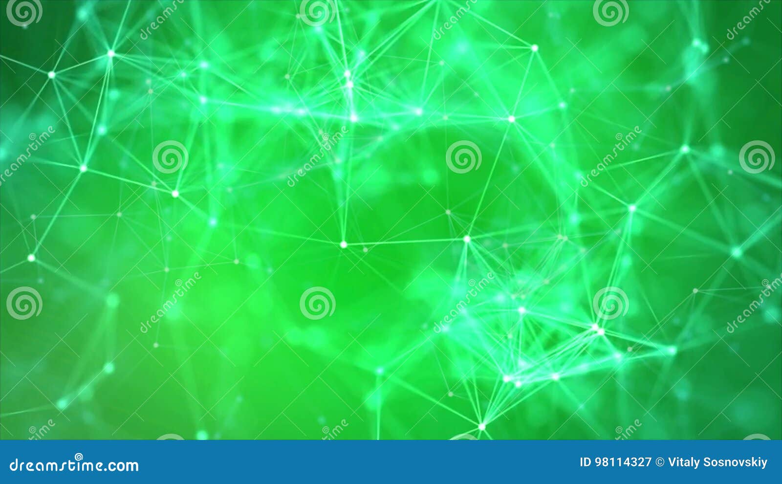 Volume Composition Based on Plexus Technology. Animated Color Mixer ...