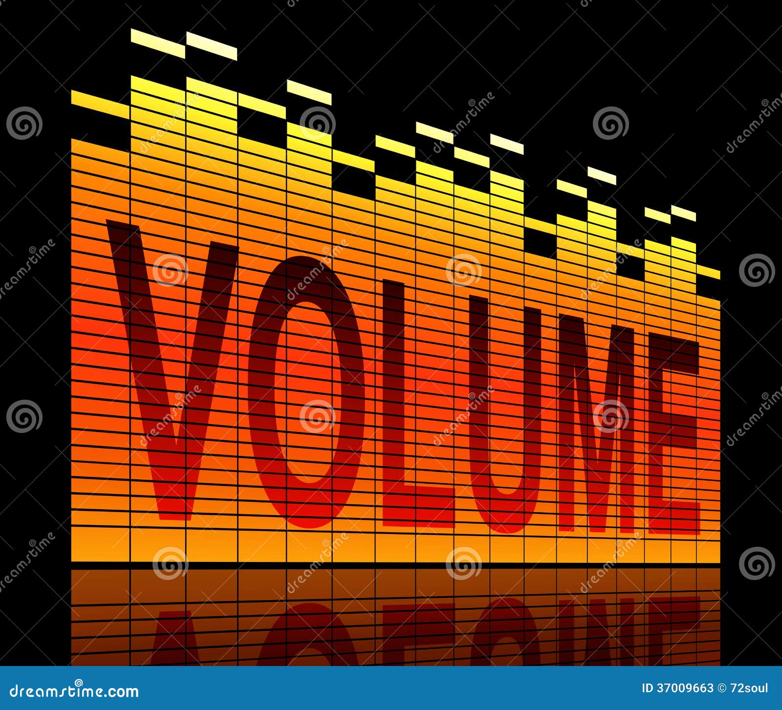 Volume concept. stock illustration. Illustration of edit - 37009663