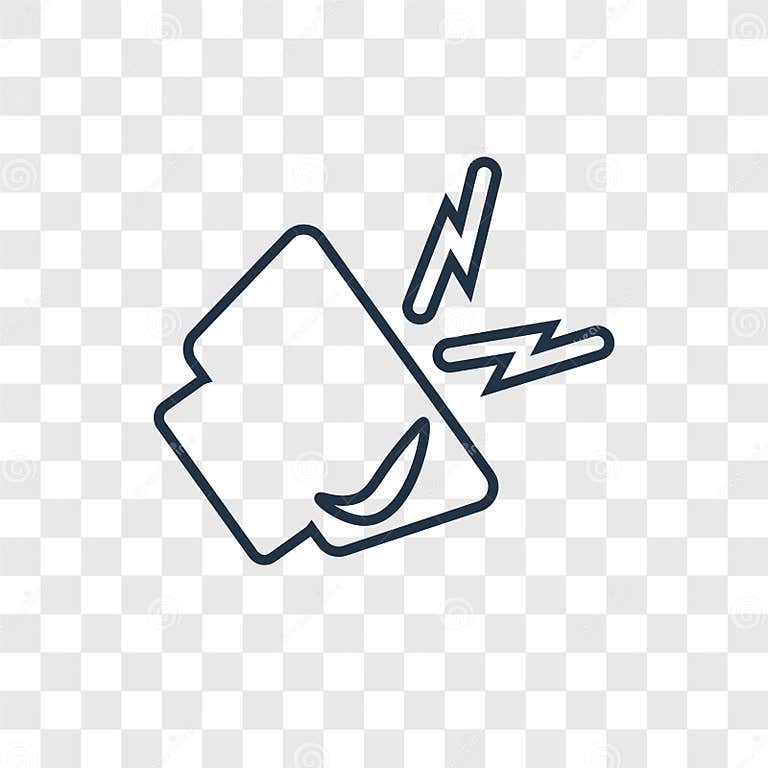 Volume Concept Vector Linear Icon Isolated on Transparent Background ...