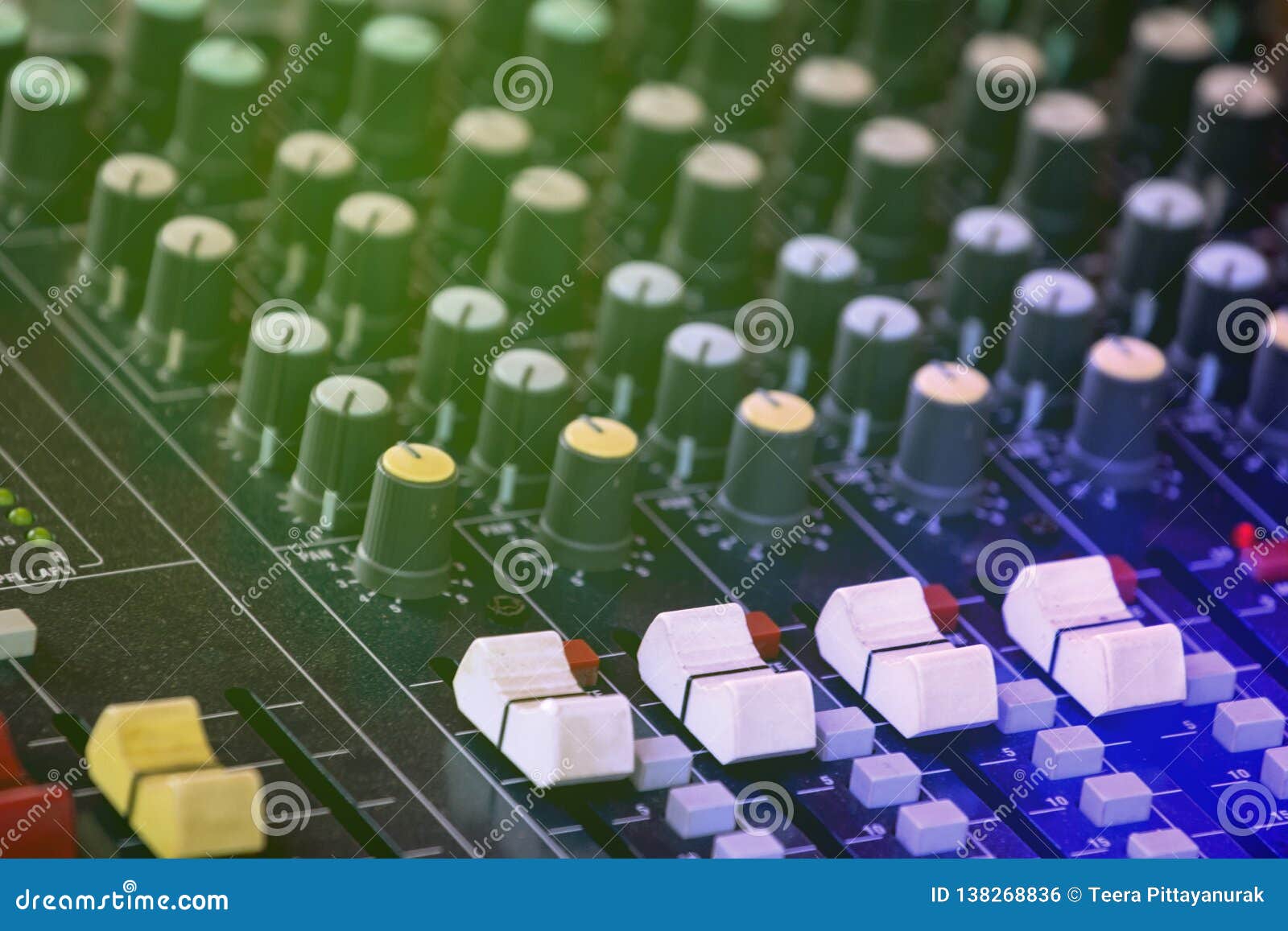 Volume control. stock photo. Image of adjust, engineer - 138268836